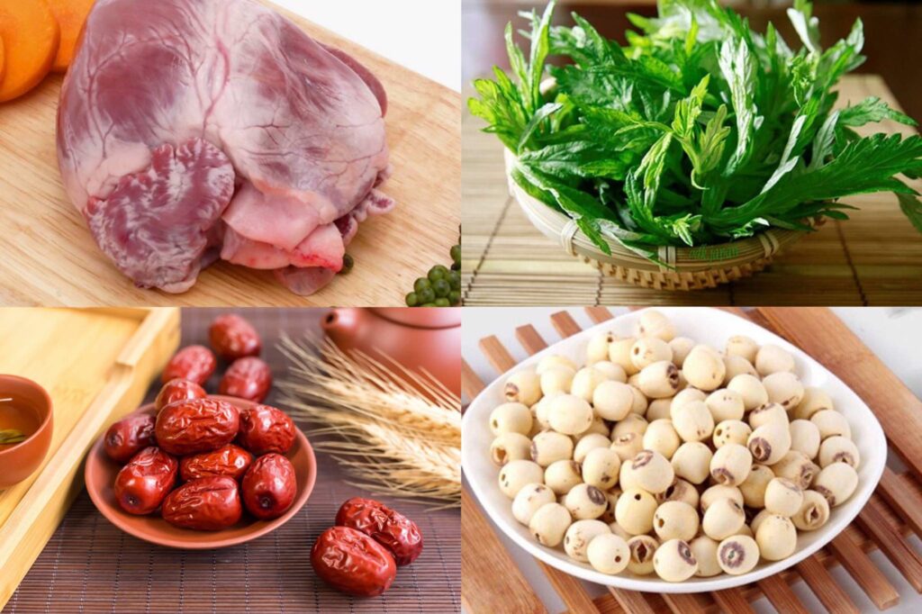 2 cách làm tim hầm ngải cứu thơm ngon, bồi bổ cơ thể - TOPVIETFOOD ...